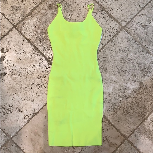 Dresses | Nwt Neon Yellow Dress Brand New | Poshmark